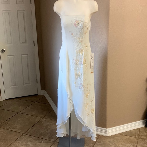 night scene | Dresses | Vintage Cream Dress | Poshmark
